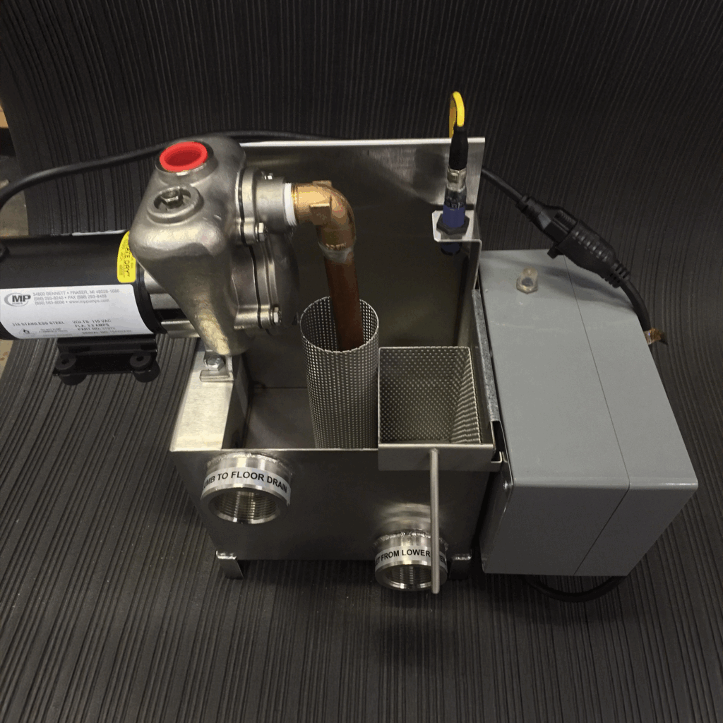 Low Drain Pump System (LDPS) | Goslyn Grease Separators for Restaurants